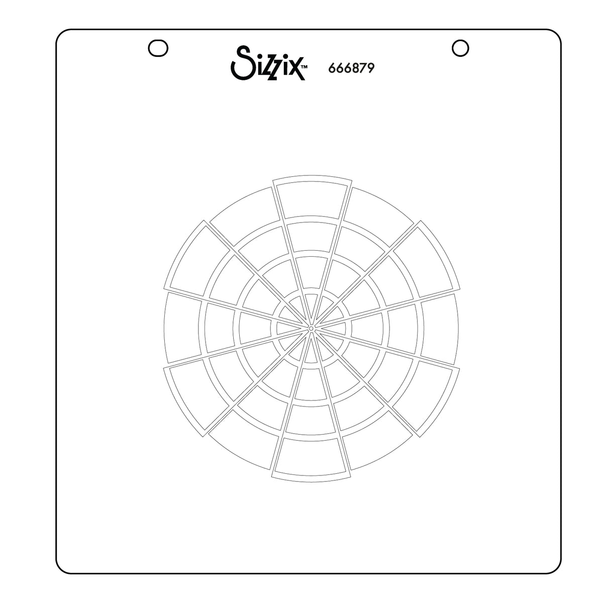 Sizzix Layered Stencils 3PK - Color Wheel by Eileen Hul – Sizzix.com