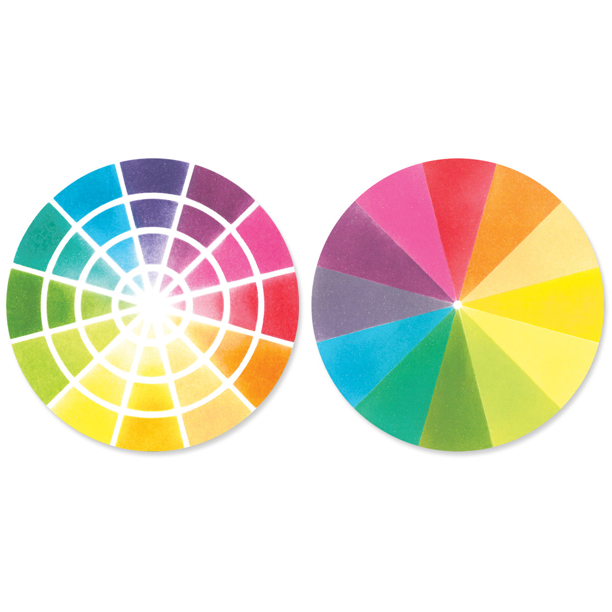 Sizzix Layered Stencils 3PK - Color Wheel by Eileen Hul – Sizzix.com