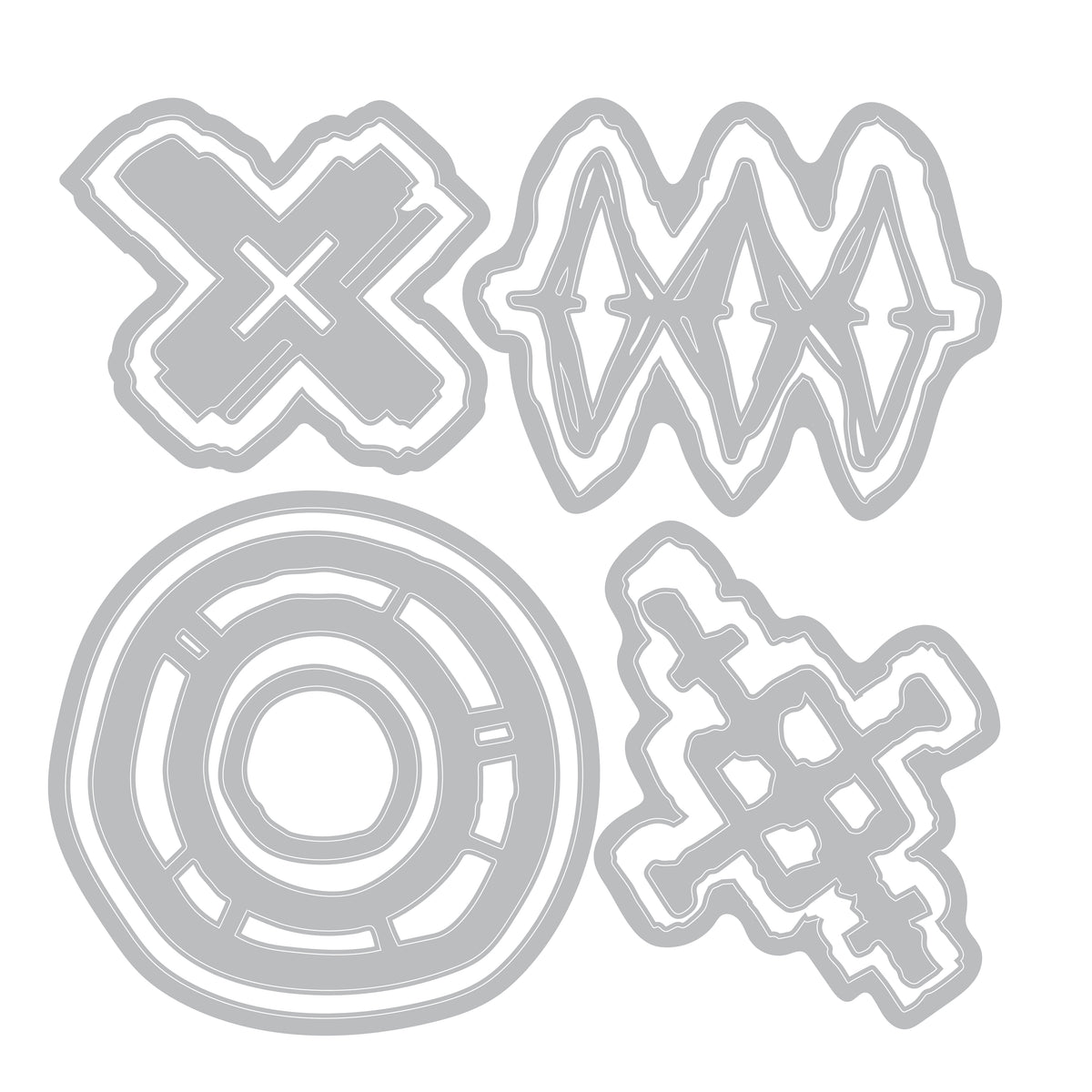 Sizzix Thinlits 9PK Die Set - Roundabouts by Seth Apter – Sizzix.com