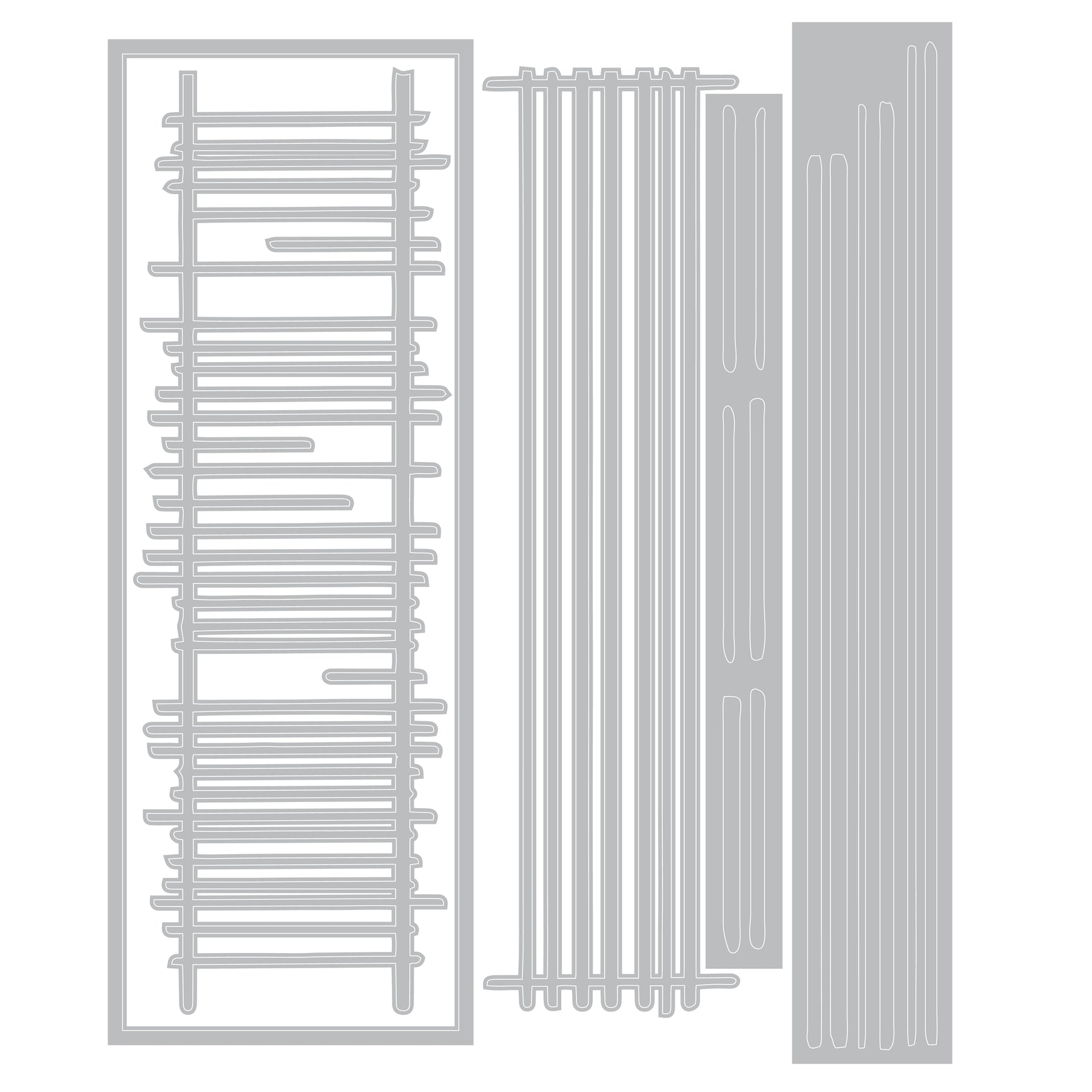 Sizzix Thinlits 5PK Die Set - Tracks by Seth Apter – Sizzix.com