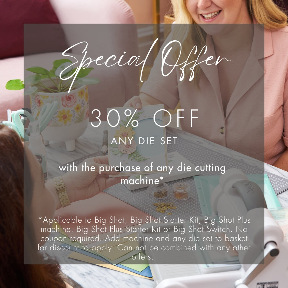 Sizzix Big Shot Switch Plus Machine & Starter Kit - White – Sizzix.com