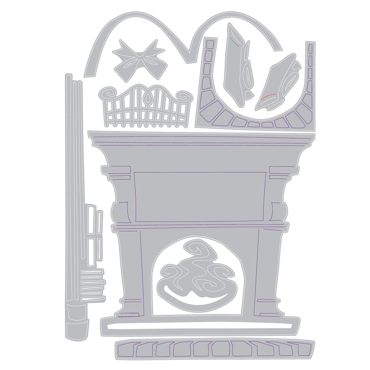 Sizzix Thinlits Die Set 10PK - Fireside by Tim Holtz – Sizzix.com