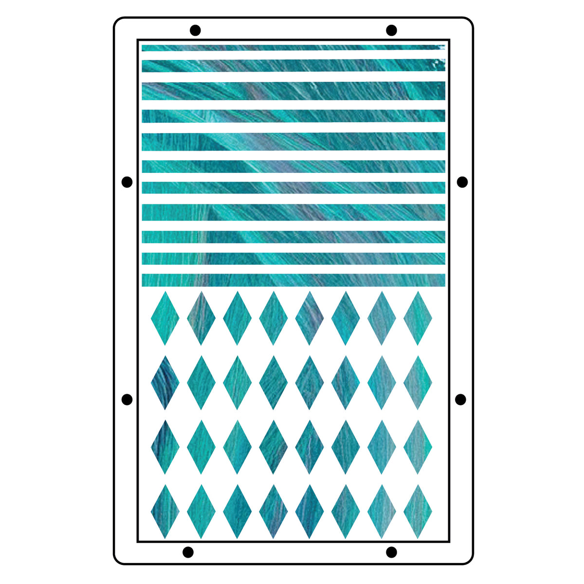 Sizzix Studio A5 Clear Stamps Set 6PK w/3pk A5 Stencils - My Favorite ...