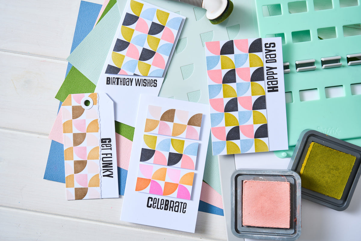 Sizzix Rotating Stencils 1PK - Candy Kitsch by Sizzix – Sizzix.com