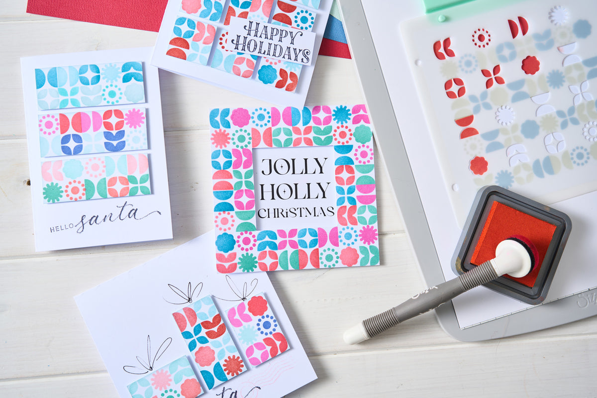 Sizzix Rotating Stencils 1PK - Retro Vibe by Sizzix – Sizzix.com