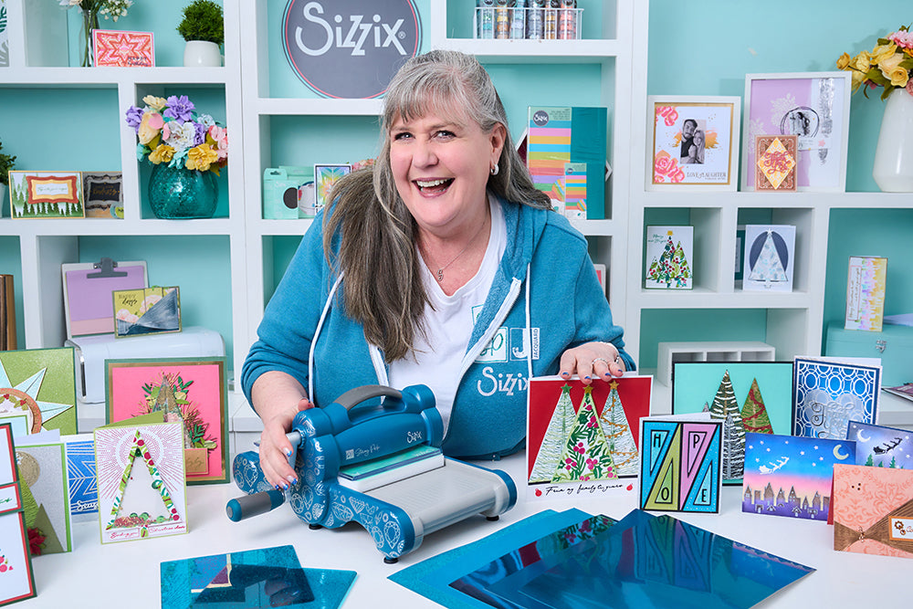 Sizzix Surfacez - Opulent Cardstock A4 Teal 50 Sheets – Sizzix.com