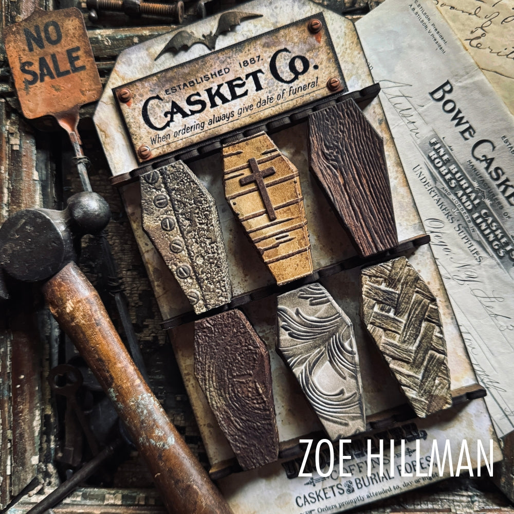 Sizzix Thinlits Die Set 34PK - Vault Coffin Box by Tim Holtz – Sizzix.com