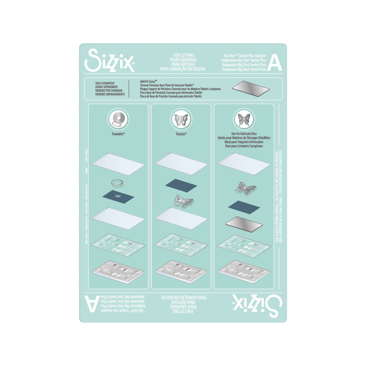 Sizzix Big Shot Switch Plus Accessory - Adapter A, Standard – Sizzix.com