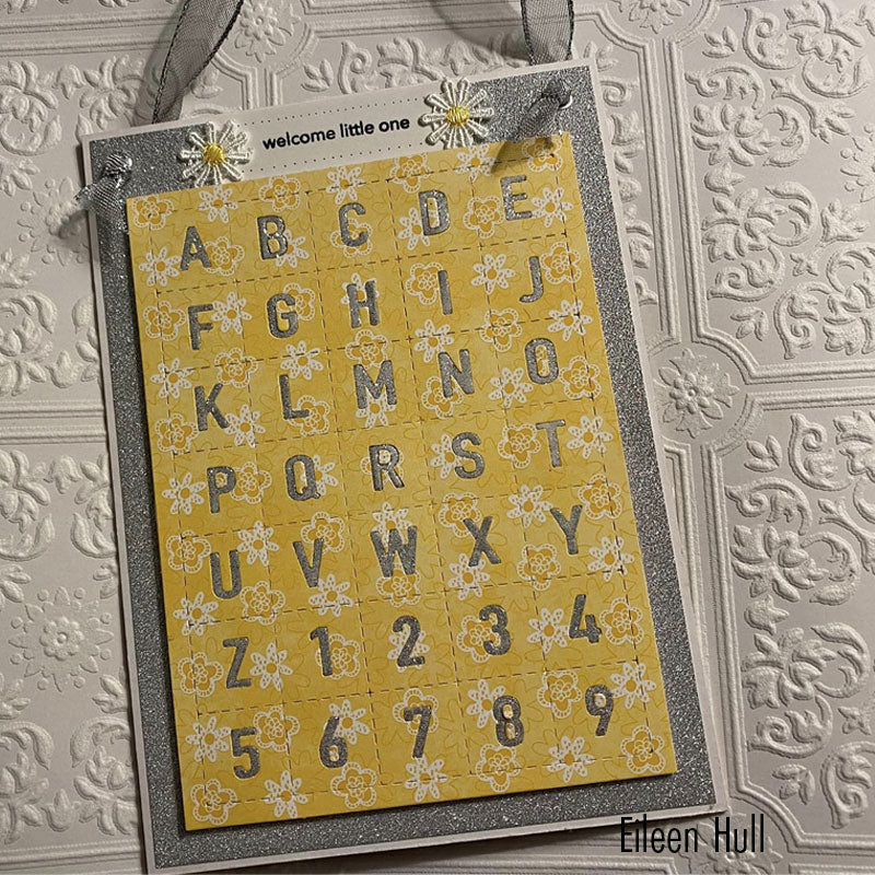 Sizzix Thinlits Die Tile Alphanumeric by Eileen Hull – Sizzix.com