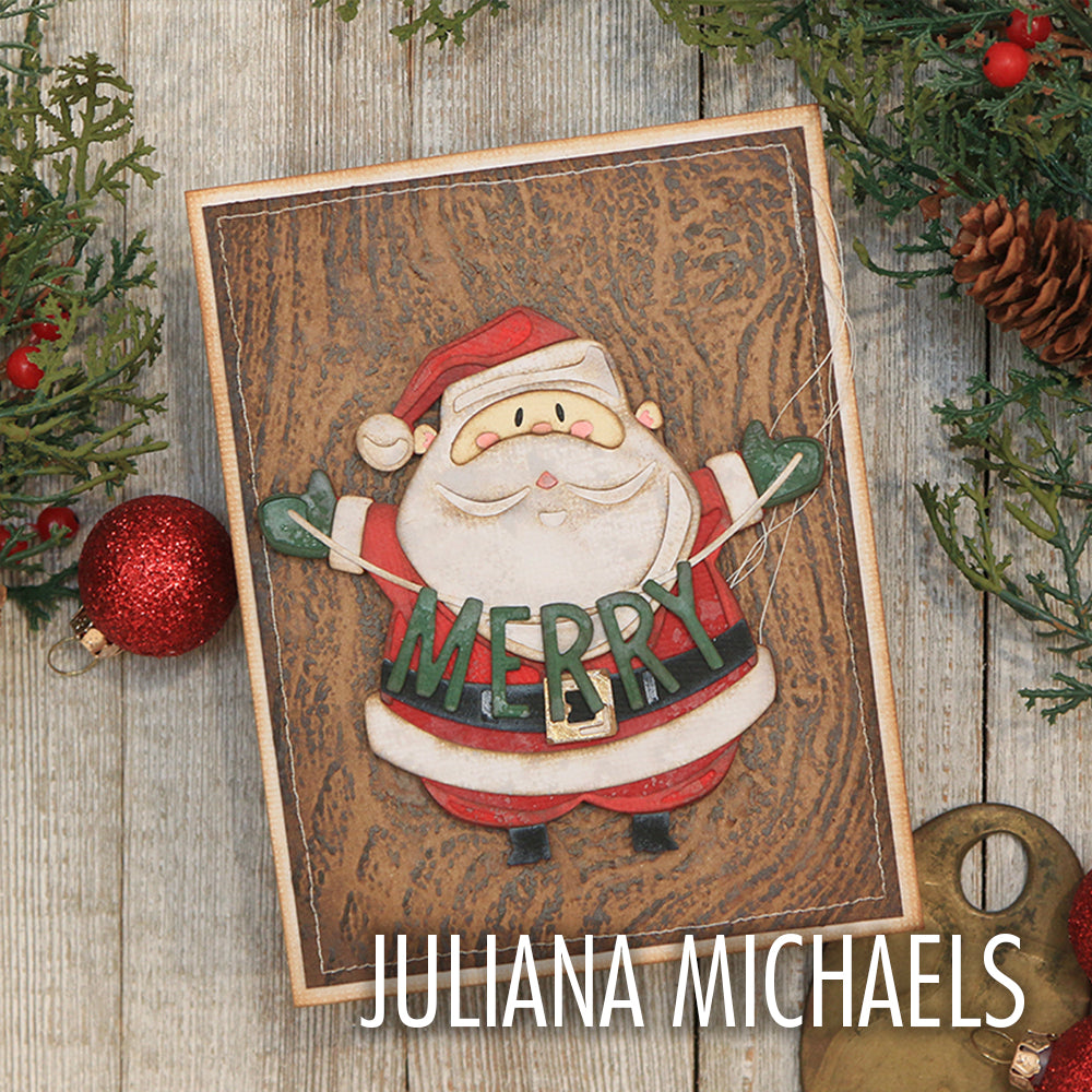 Thinlits Die Set 49PK - Santa Greetings, Colorize by Tim Holtz – Sizzix.com