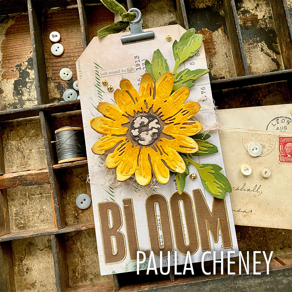 Sizzix Thinlits Die Set 7PK - Blossom by Tim Holtz – Sizzix.com