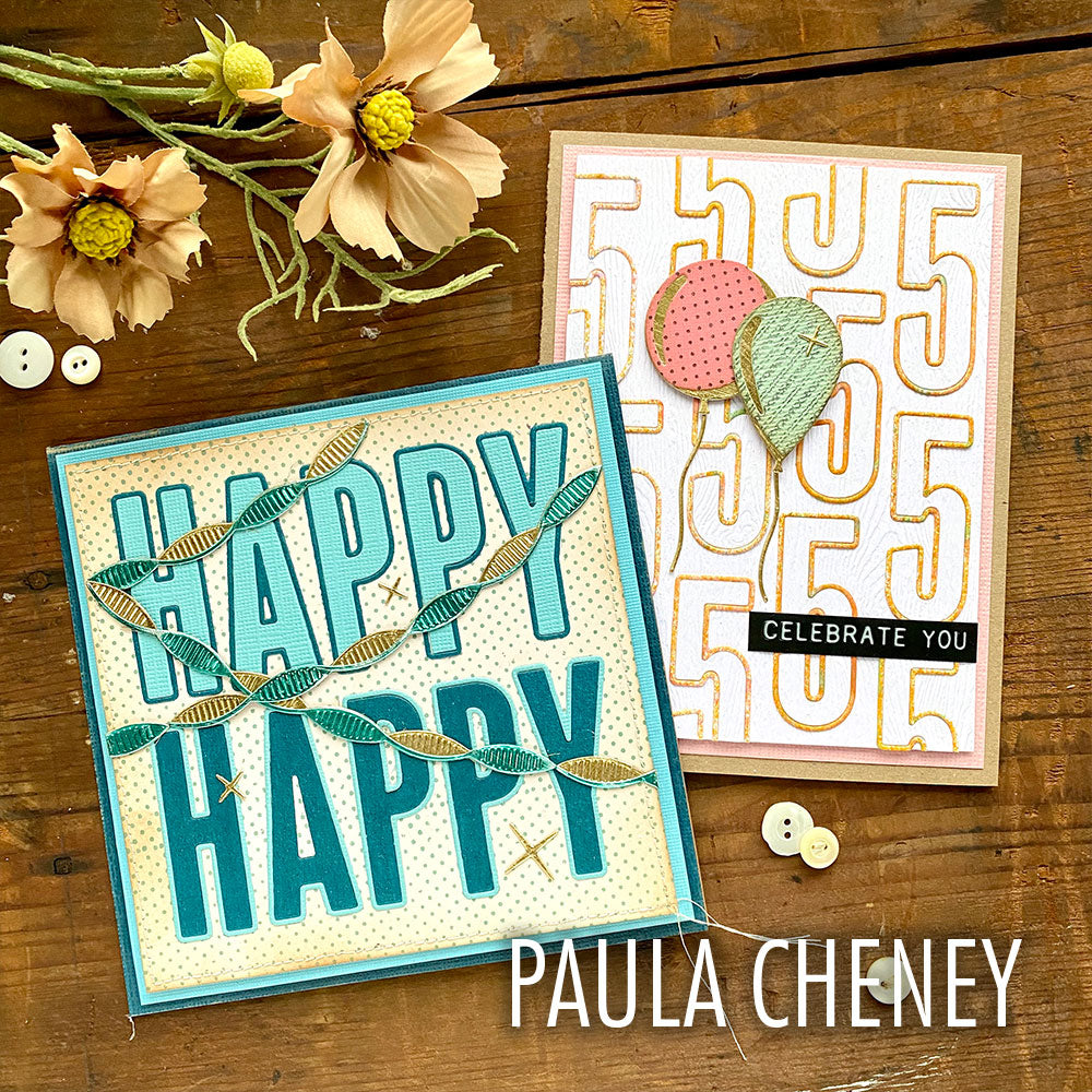 Sizzix Thinlits Die Set 32PK - Celebrate Colorize by Tim Holtz – Sizzix.com