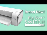 Sizzix Big Shot Switch Plus Machine & Starter Kit - White – Sizzix.com