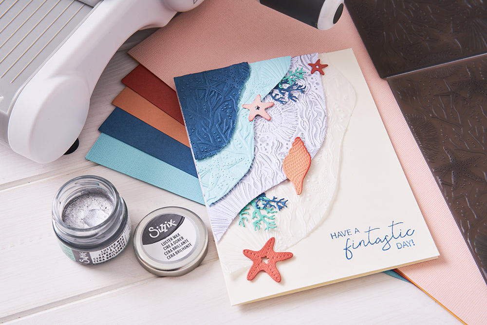 Sizzix 3-D Textured Impressions Embossing Folder - Under the Sea ...