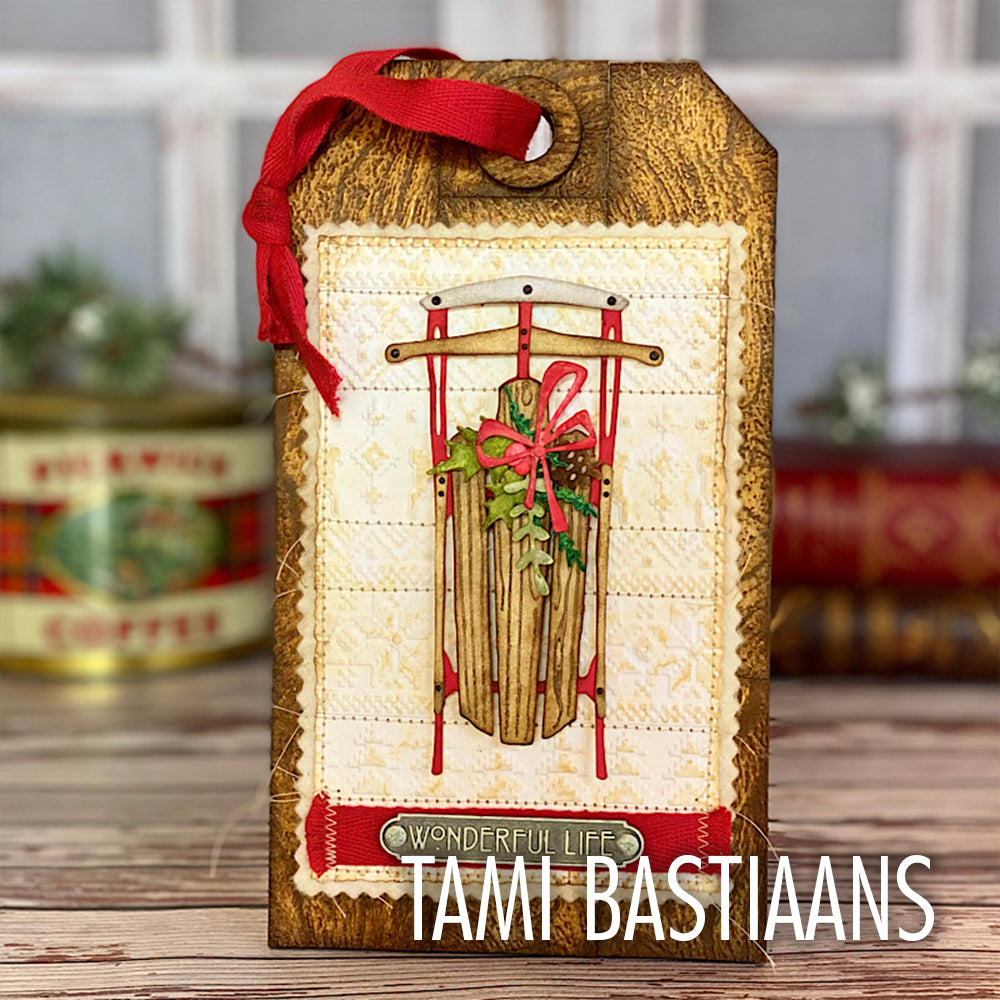 Thinlits Die Set 12PK - Vintage Sled by Tim Holtz – Sizzix.com