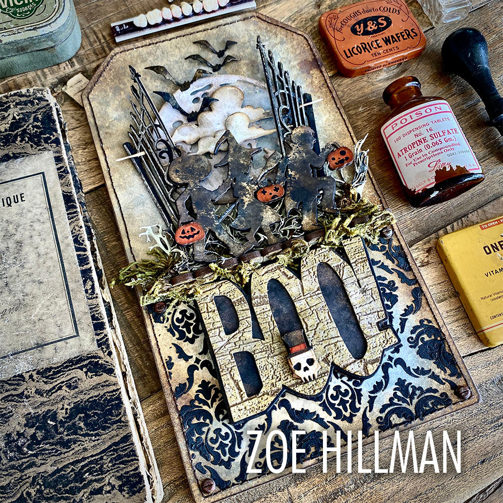 Thinlits Die Set 22PK - Graveyard, Colorize by Tim Holtz – Sizzix.com